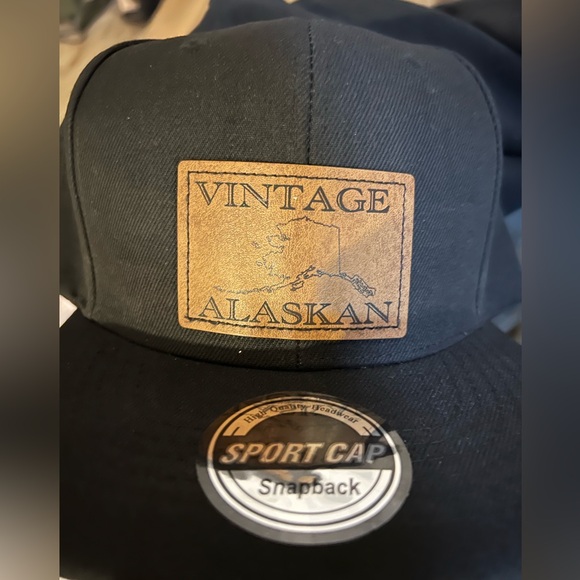 Accessories | Laser Engraved Leather Patch Snapback Ball Cap | Poshmark